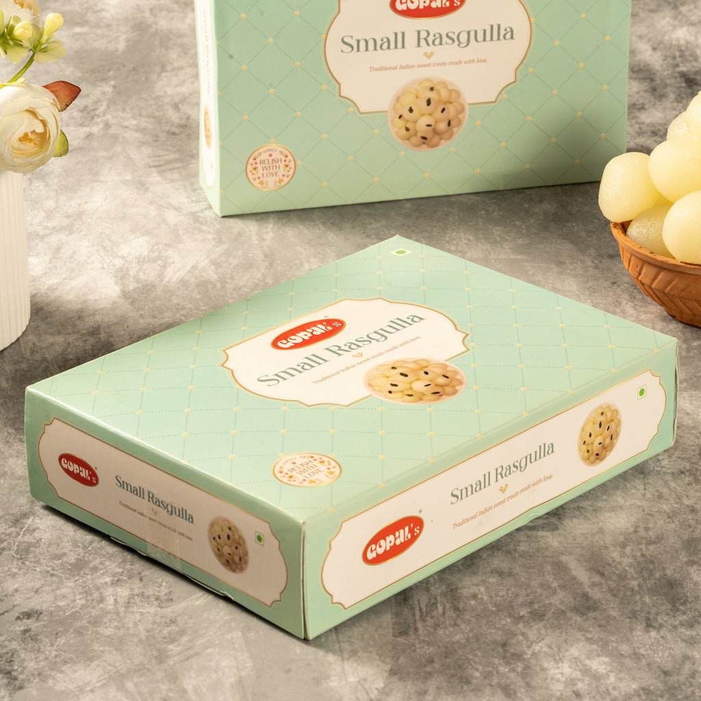 Gopal's Small Rasgulla - Traditional Indian Sweet Treats – Gopal Sweets