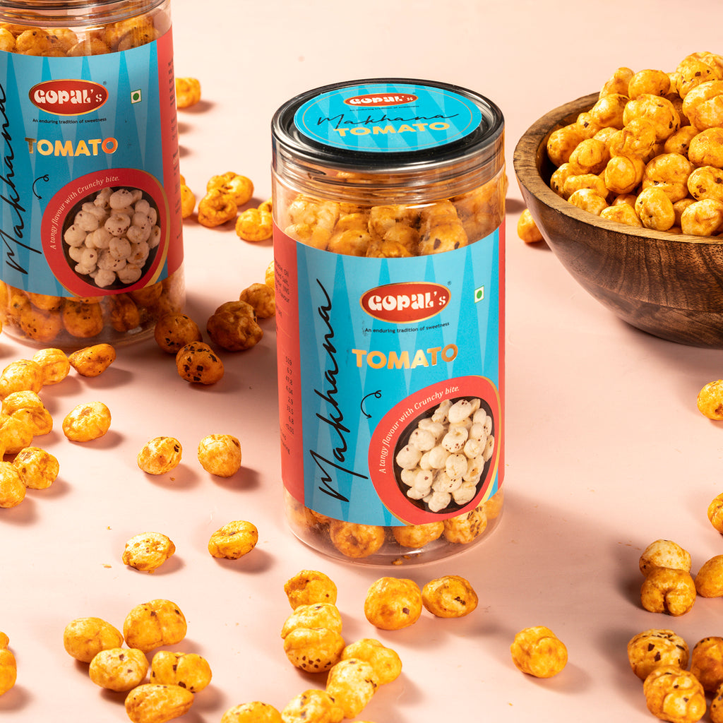 Gopal's Flavoured Makhana - Tomato – Gopal Sweets