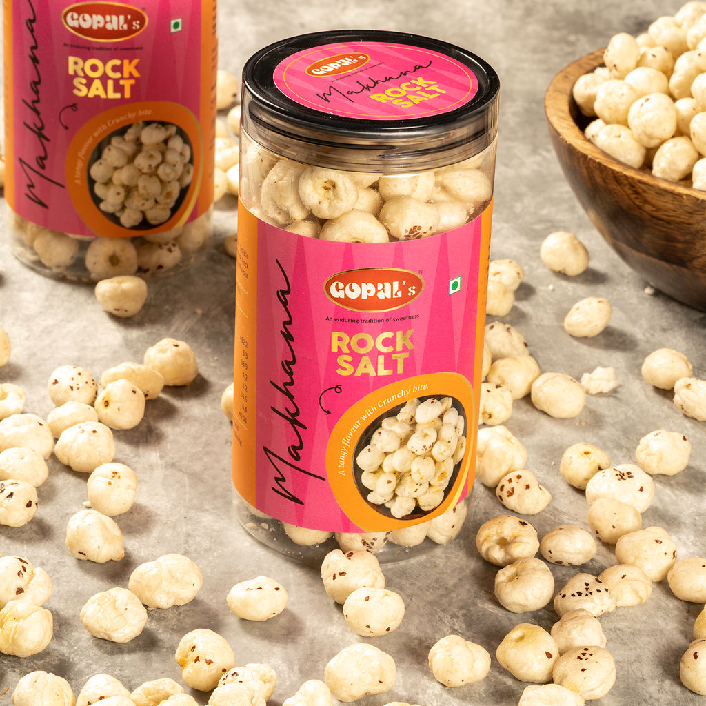 Gopal's Flavoured Makhana - Rock Salt – Gopal Sweets